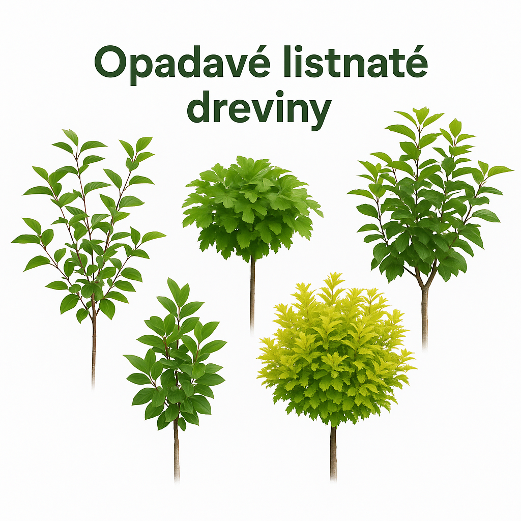 Listnaté opadavé dreviny – kvitnúce stromy a kry | OASIS.sk